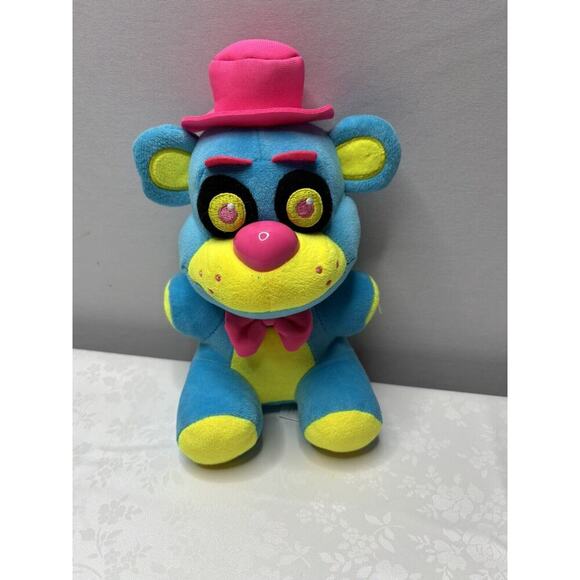 Funko | Toys | Five Nights At Freddys Plush Blacklight Neon Freddy ...